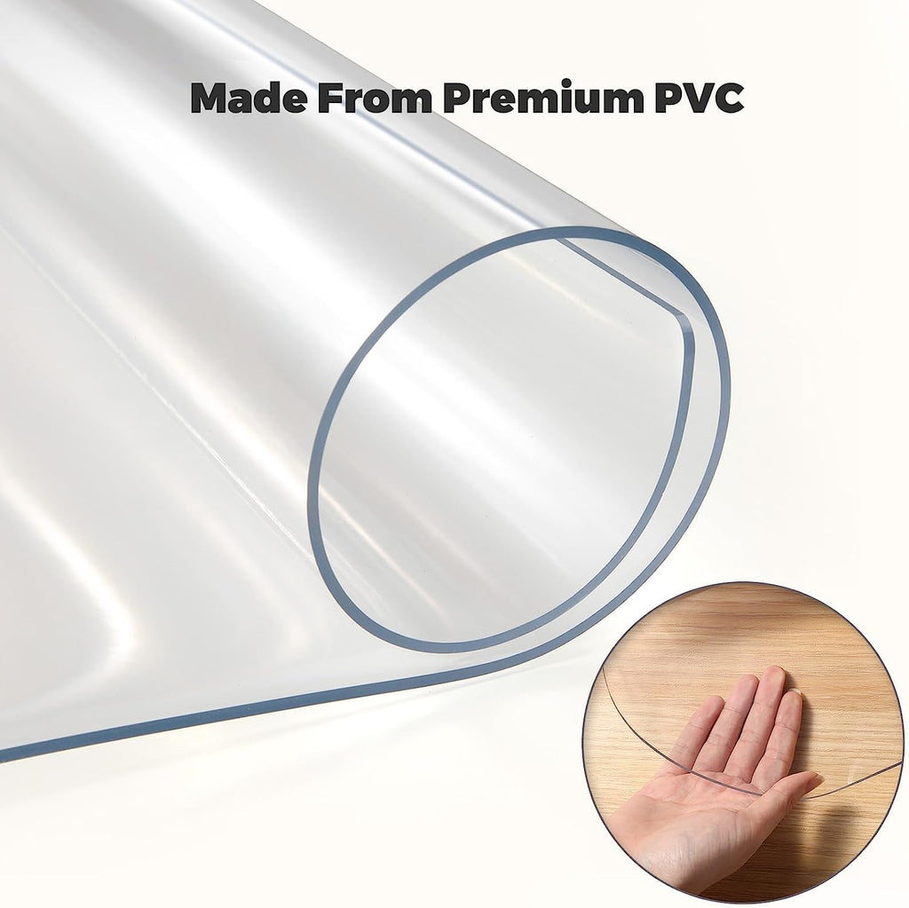 Chair Mat for Hard Wood Floors, Mudeela PVC Home Office Chair Mats 36"